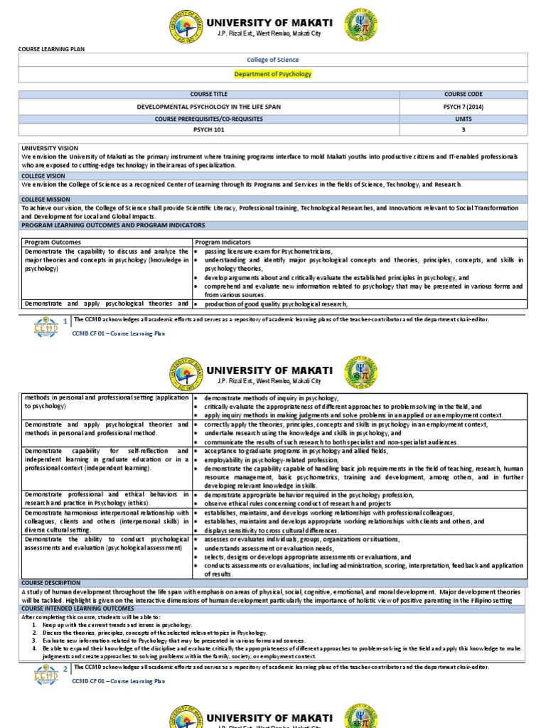 Obtl Dev Psy and Assigned Presentation | PDF | Psychology | Evaluation