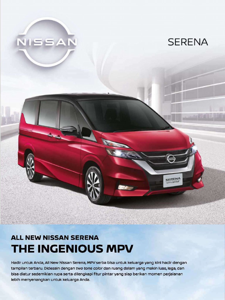 Brosur New Serena | PDF