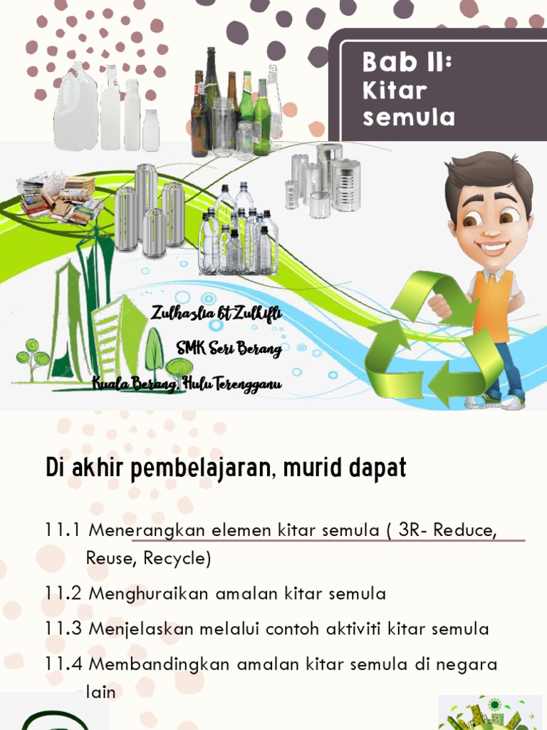 Geo Ting 3 - Bab 11 - Kitar Semula | PDF