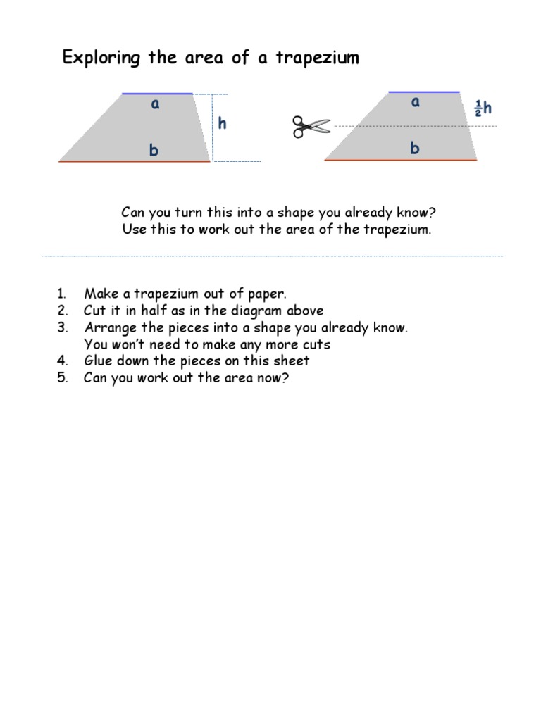 Trapezium Exploration | PDF | Home & Garden