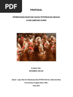 Contoh Proposal Bantuan Ternak Ayam Petelur | PDF