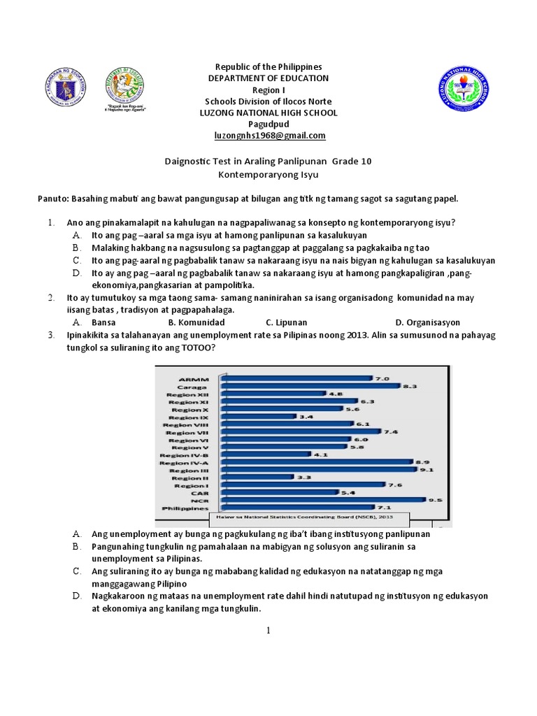 Daignostic Test AP 10 | PDF