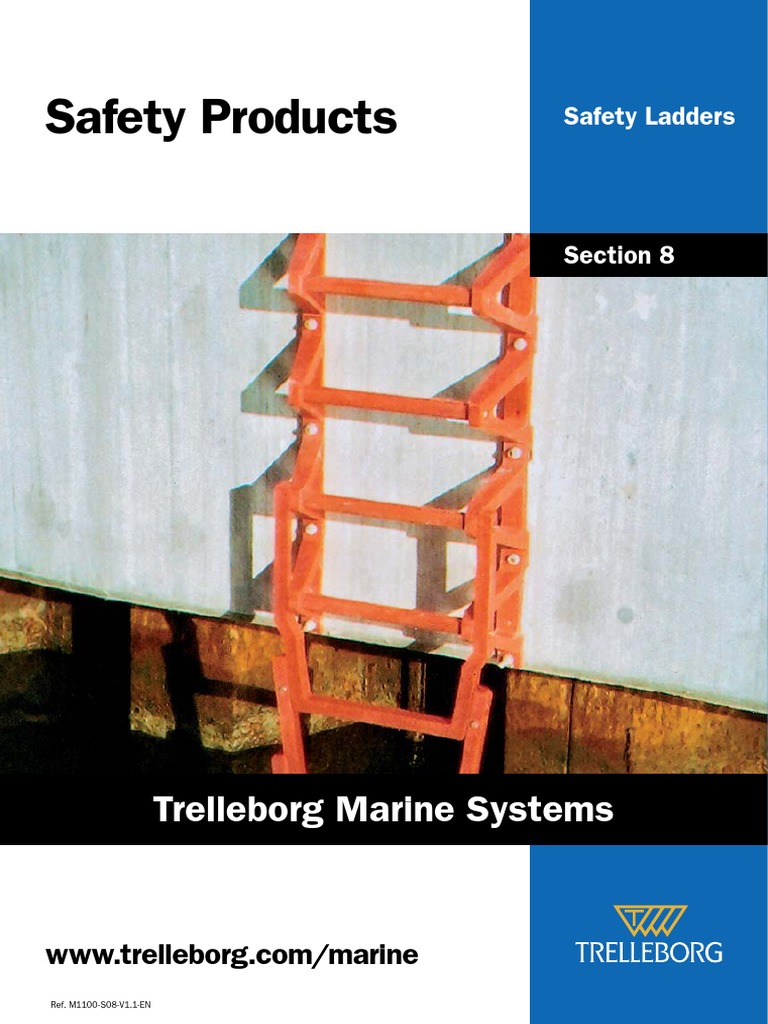 m1100 s08 v1.1f en - Safety - Products | PDF | Ladder