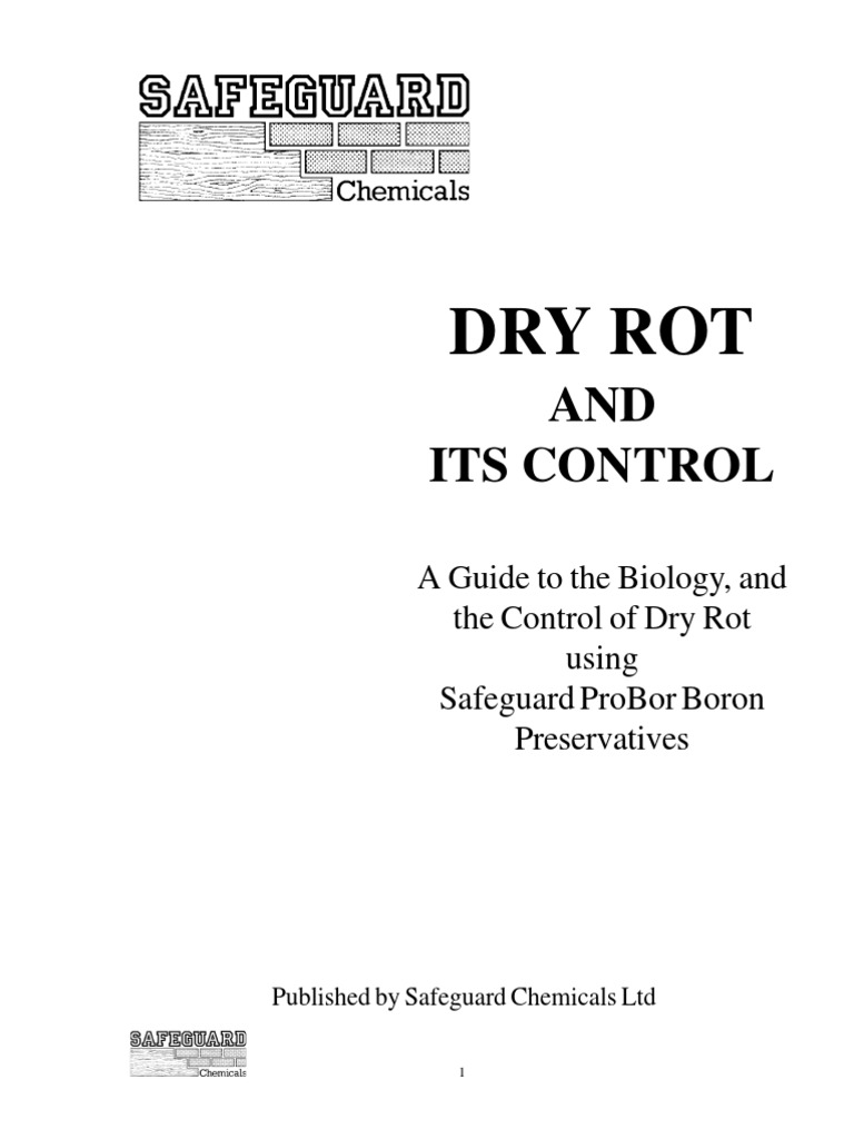 Dry Rot Book | PDF | Wood | Lumber