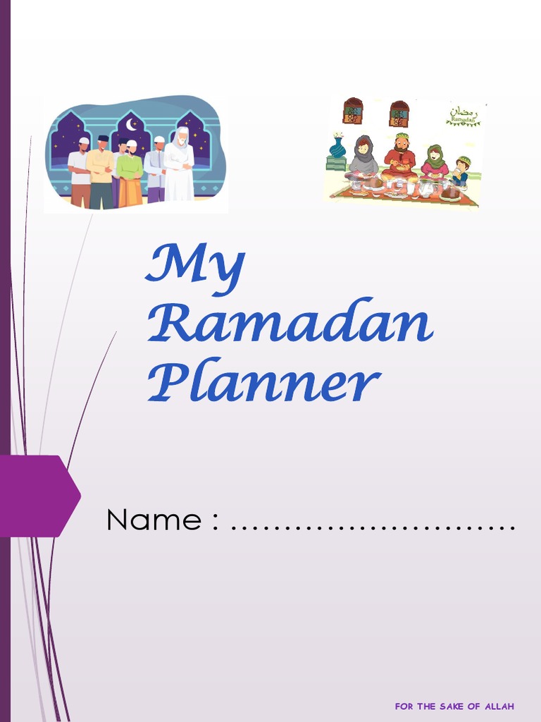 My Ramadan PlannerKids | PDF | Ramadan | Worship