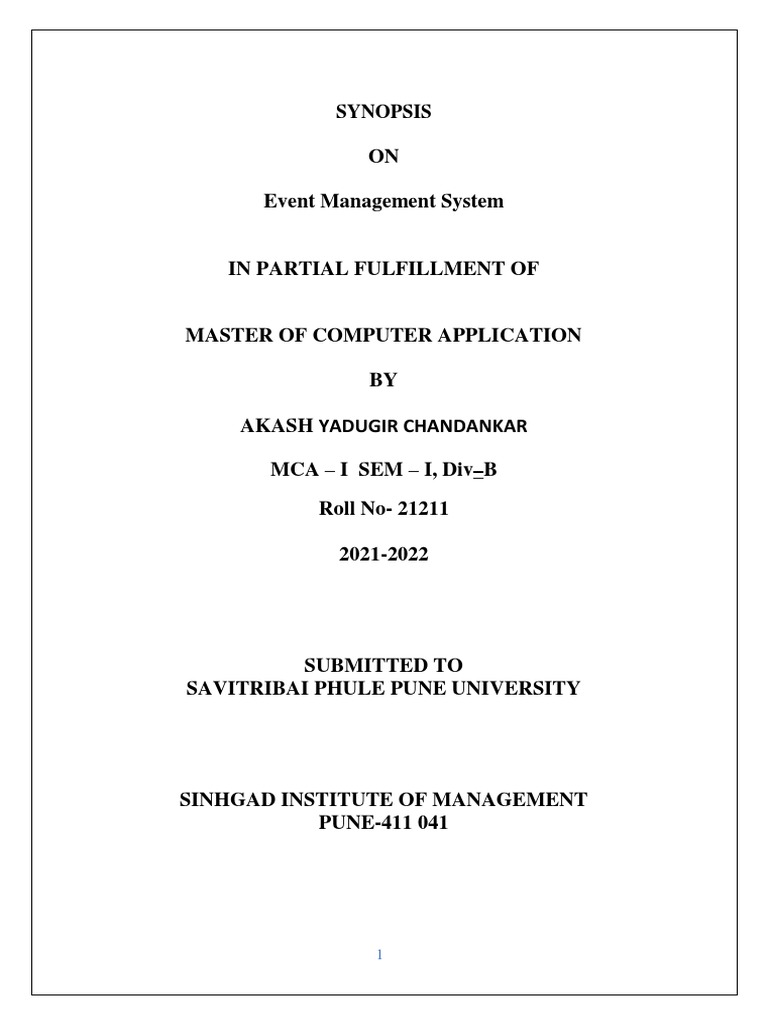Event Management System Overview | PDF | Feasibility Study | Software