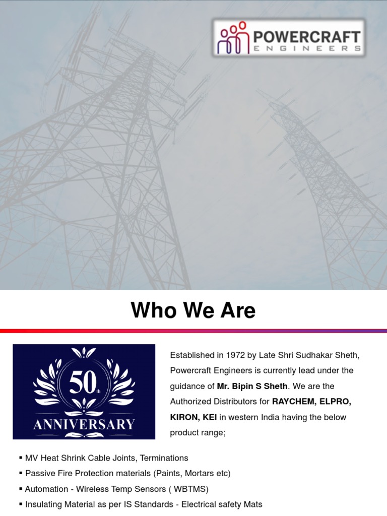 Leading Suppliers of Cables, Raychem Cable Joining Kits and Cable ...