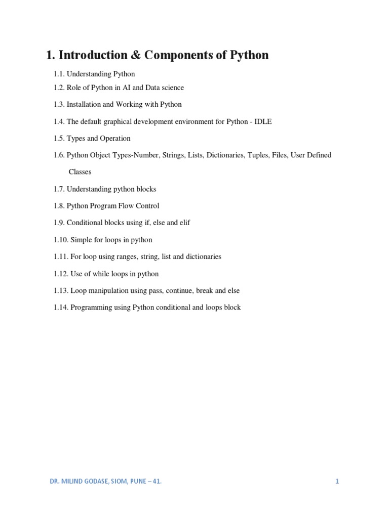 PP - Chapter - 1-1 | PDF | Installation (Computer Programs) | Python ...