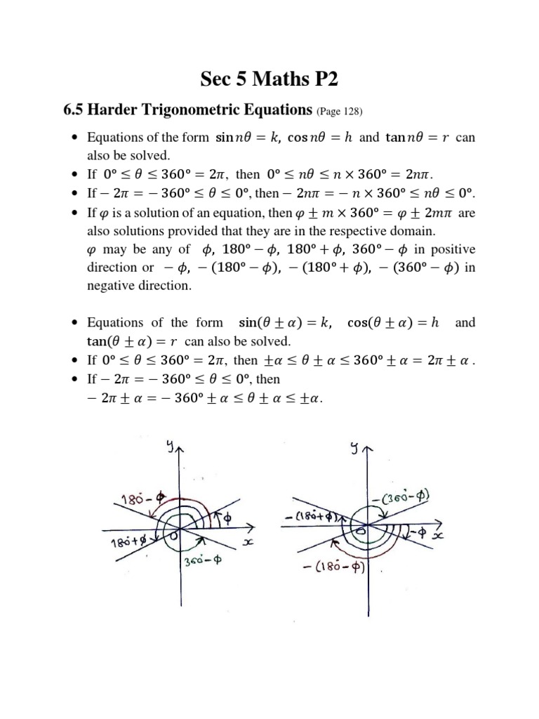 Sec5 P2 Chp6 Section 6.5E | PDF