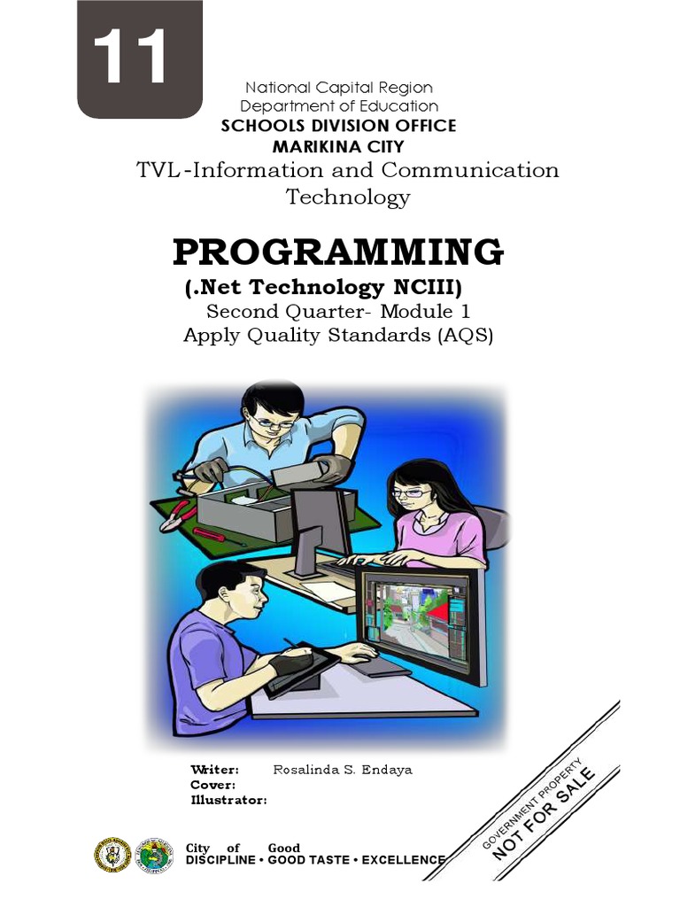 11222021110314TVL-ICT - PROGRAMMING - GRADE-11 - QTR-2 Module 1 | Download Free PDF ...