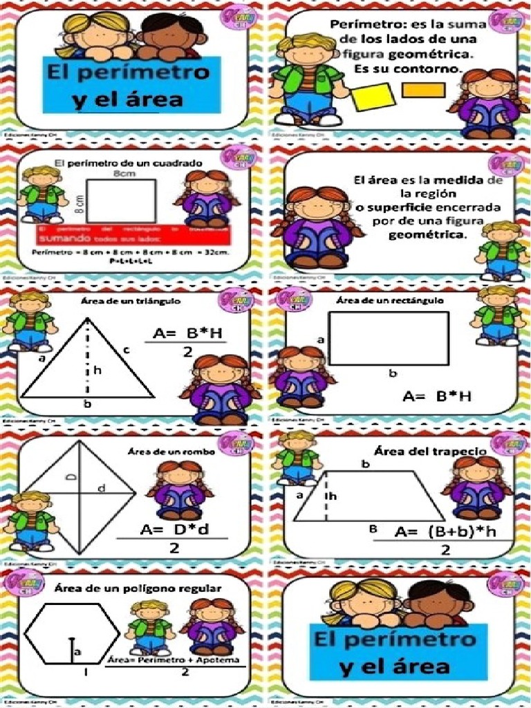 Áreas y Perímetros | PDF