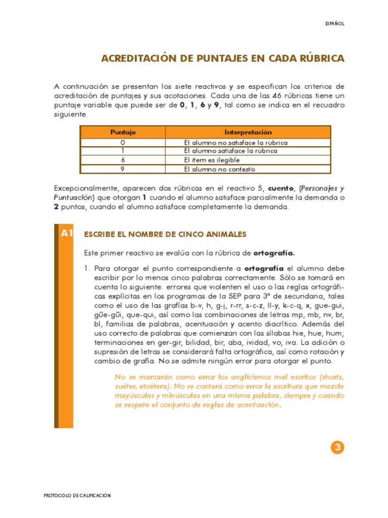 Rúbrica para Evaluar Expresión Escrita | PDF | Oración (Lingüística ...