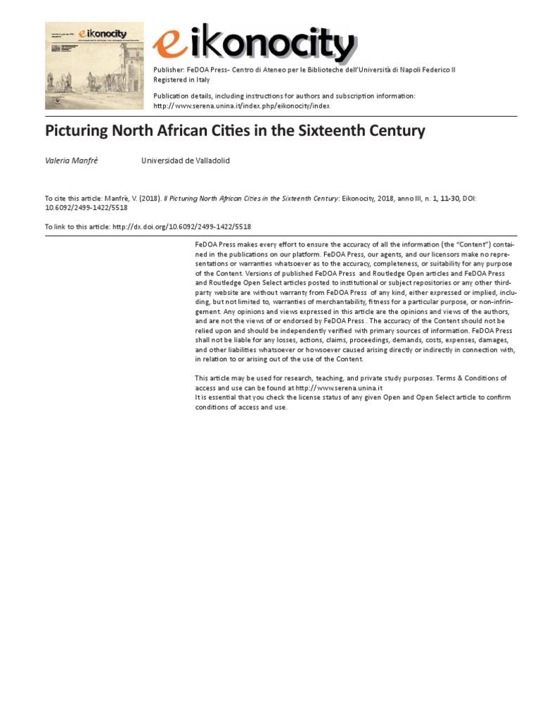 Picturing North African Cities | PDF Picturing North African Cities | PDF