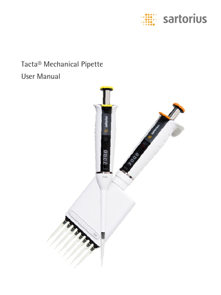 Sartorius Manual | PDF