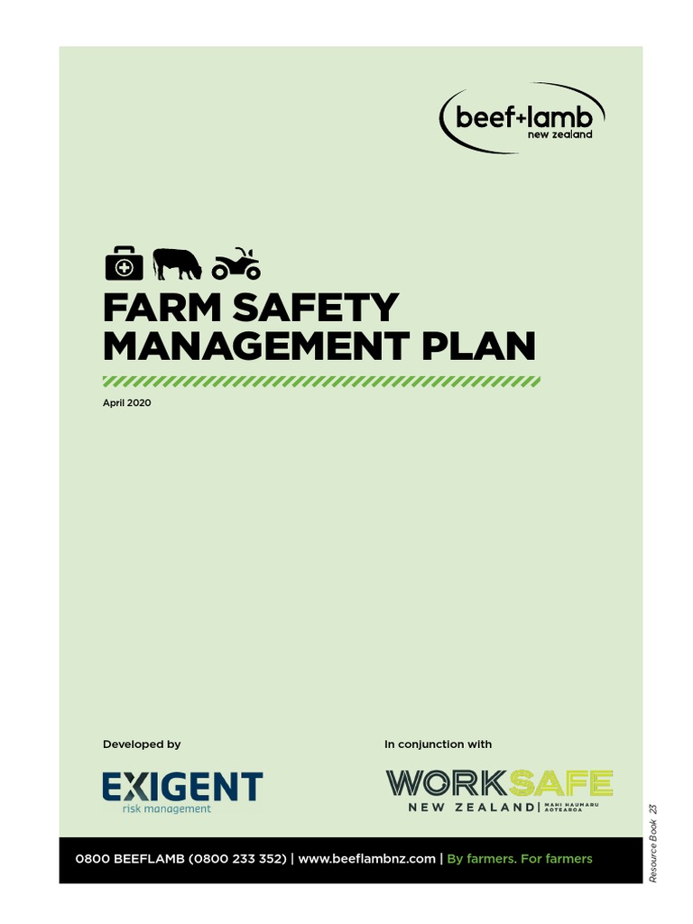 Farm Safety Management System | PDF | Occupational Safety And Health ...