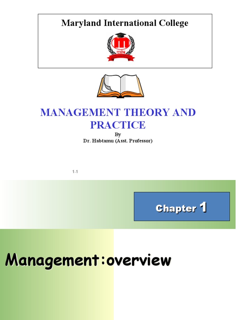 Management Theories and Practice | PDF | Organizational Structure | Goal