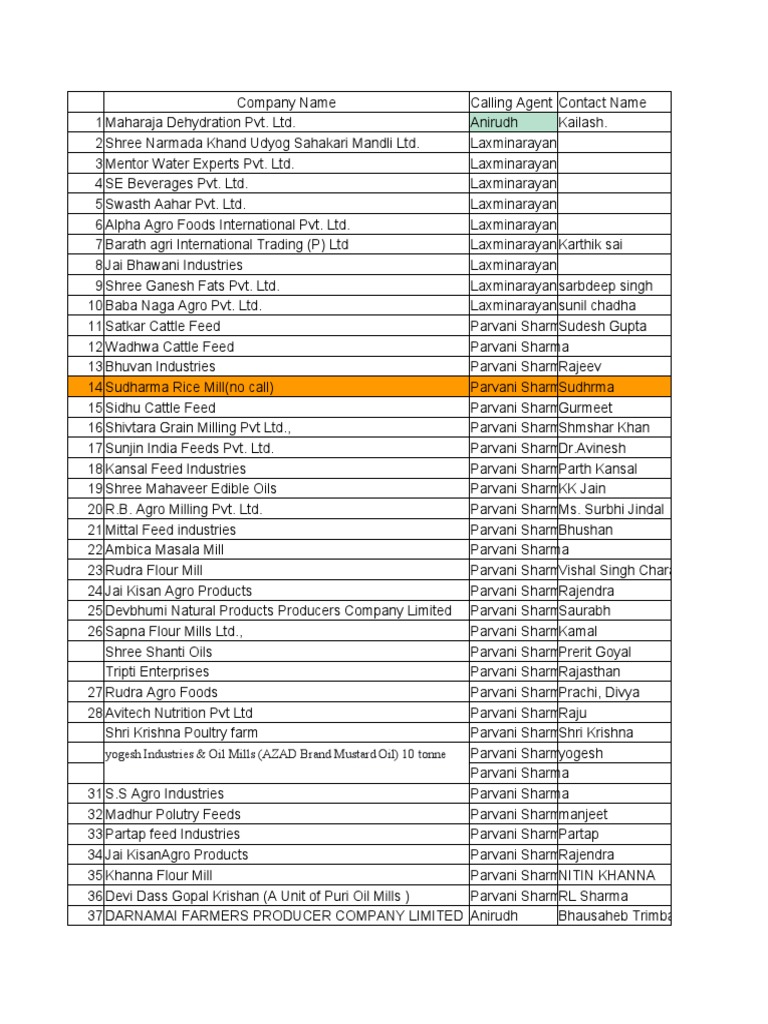 Leads Database | PDF
