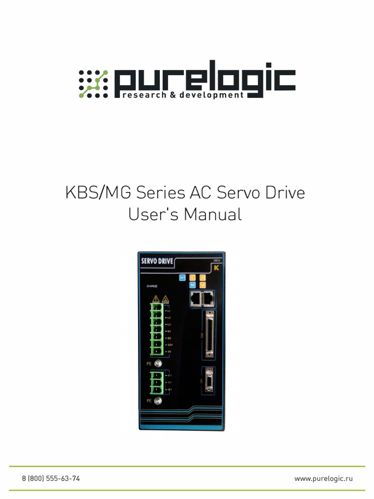 Drayvery PMSM Servodvigateley Seriya Kbs MG User Guide Eng | PDF | Electric Motor | Power Supply