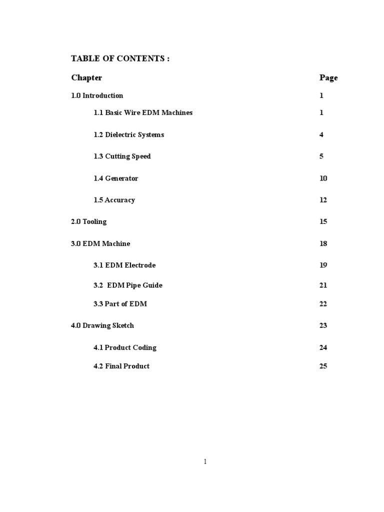 Edm Report | PDF | Machining | Numerical Control