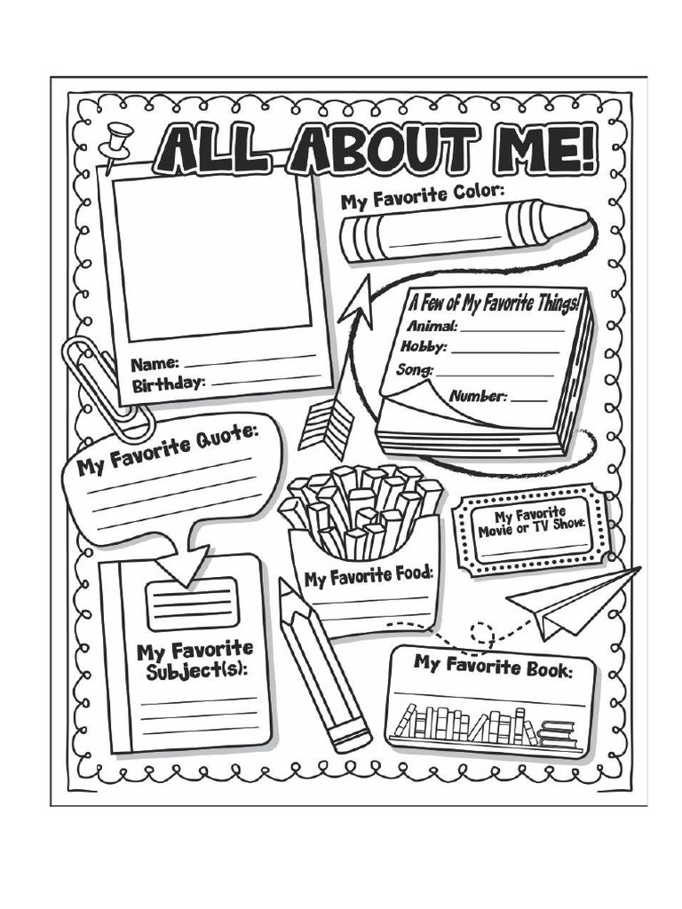 All About Me | PDF