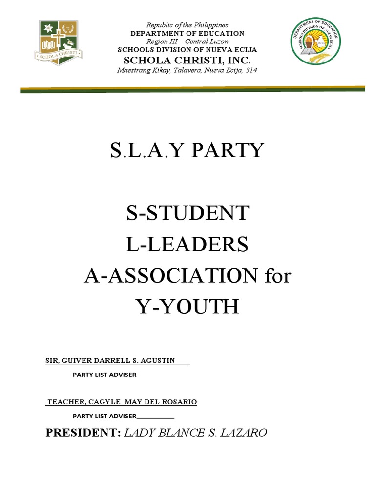 SLAY | PDF | Mental Health