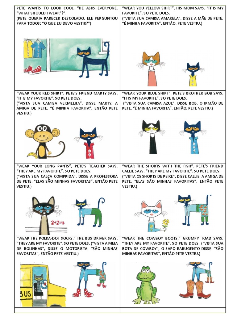 Pete The Cat - Too Cool For School | PDF