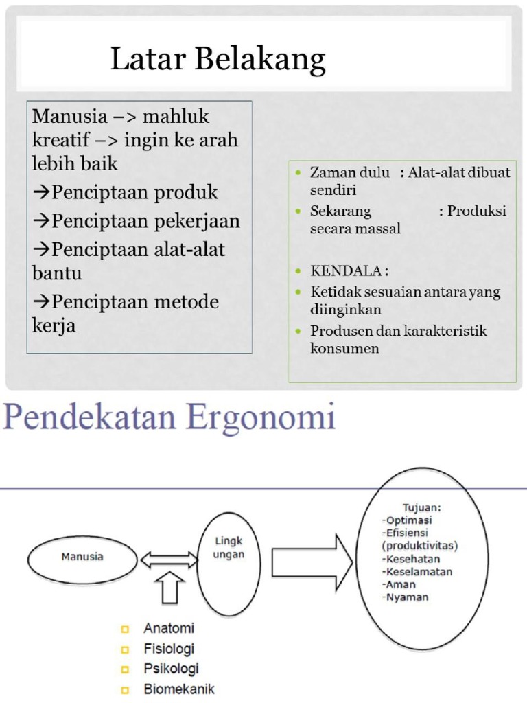 Ergonomi Faal Kerja Dan Biomonitoring | PDF