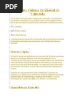 Mapa Limítrofe de Venezuela y Límites | PDF | Venezuela | Agricultura