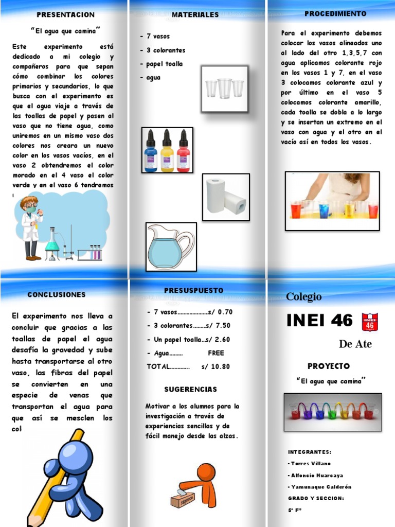 TRIPTICO | PDF | Color | Ligero