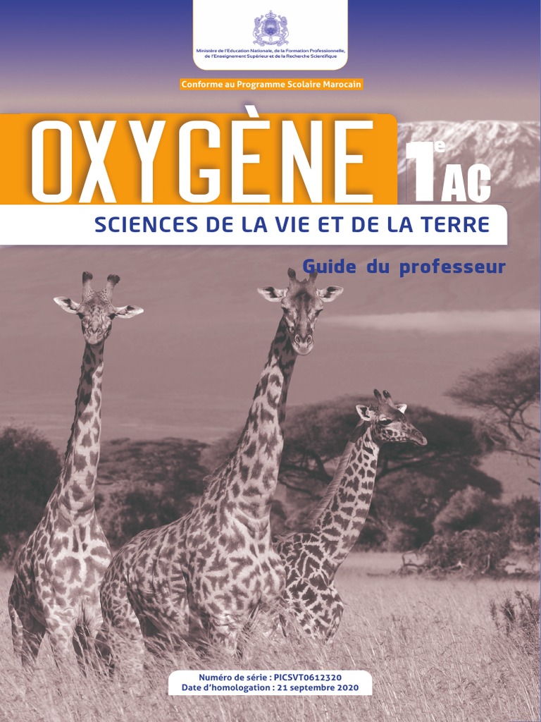 Guide Pédagogique SVT 1AC Oxygène | PDF | Pédagogie | Apprentissage