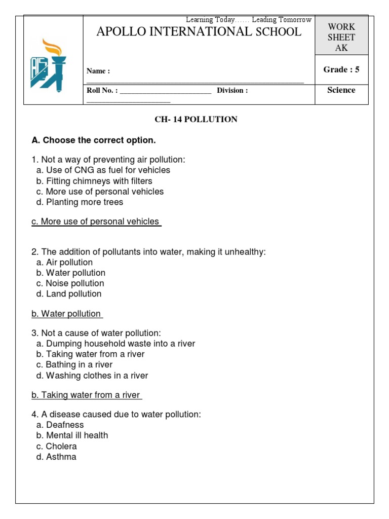 Apollo International: School | PDF