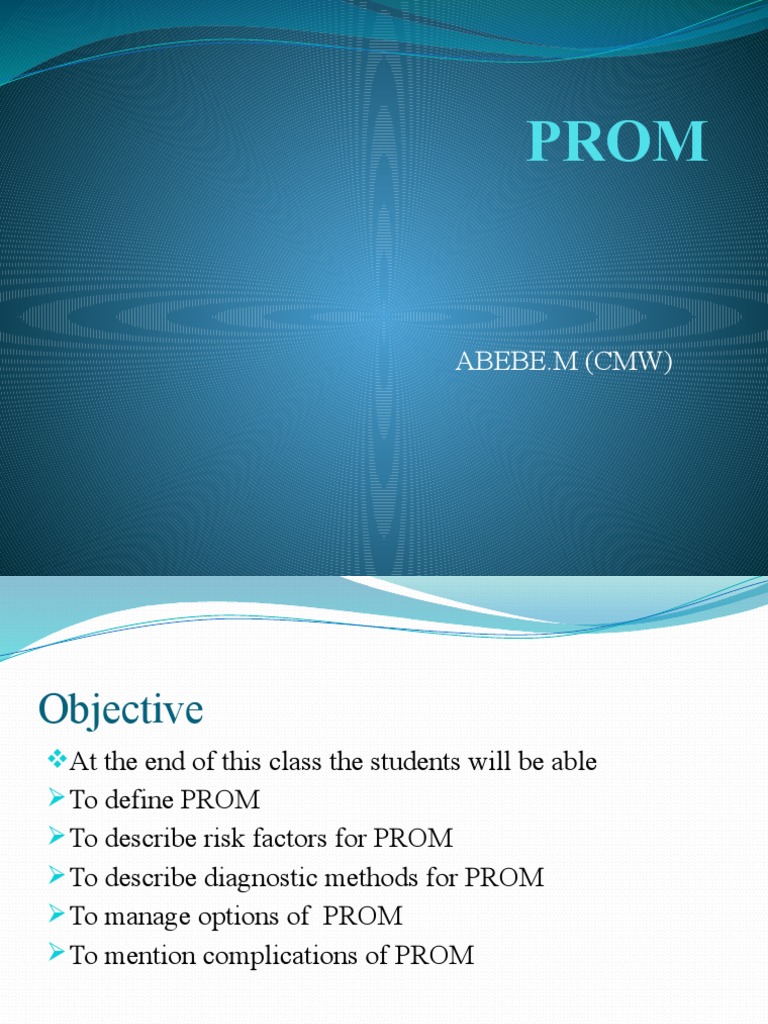 PROM | PDF | Extracellular Matrix | Childbirth