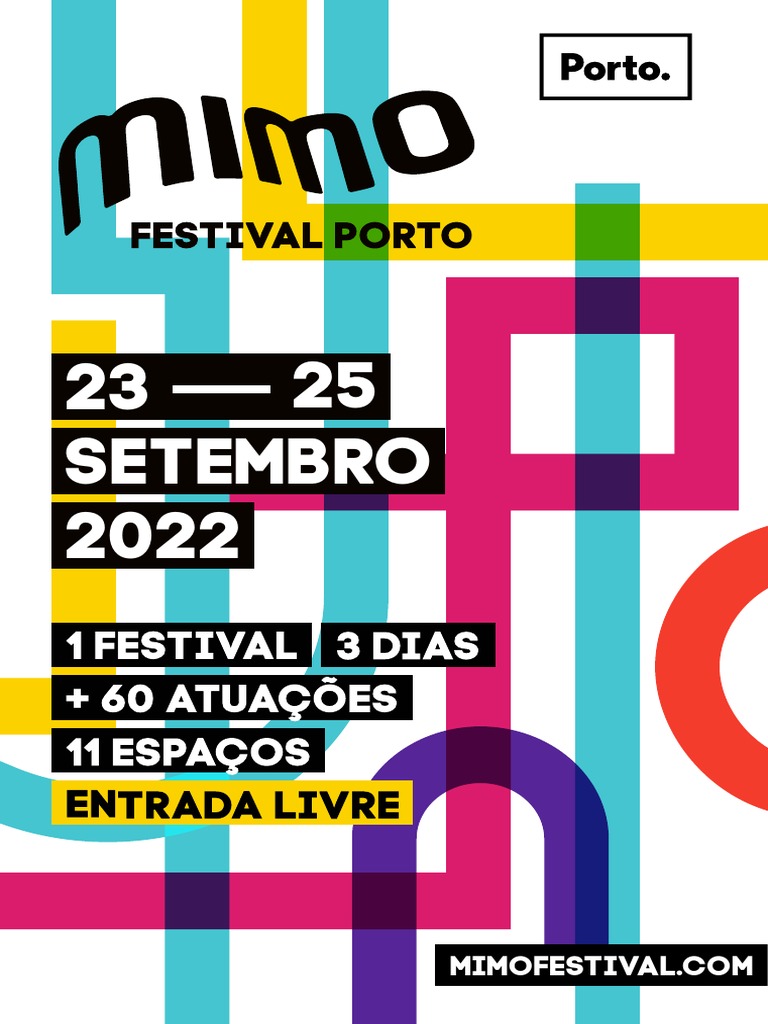 Mimo Festival 2022 Porto Programa Completo | PDF