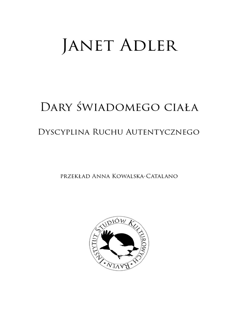 DARY SWIADOMEGO CIALA Wstep | PDF DARY SWIADOMEGO CIALA Wstep | PDF
