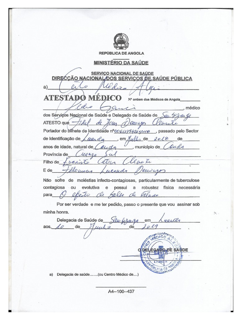 Atestado Médico | PDF