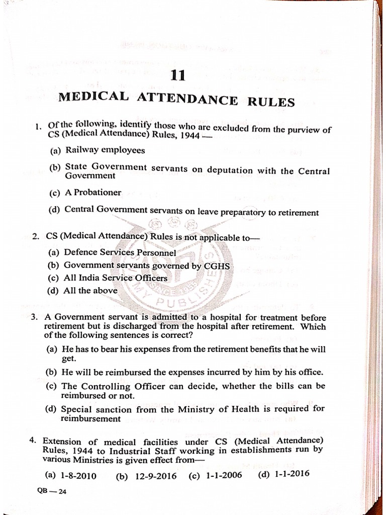 Medical Rules | PDF