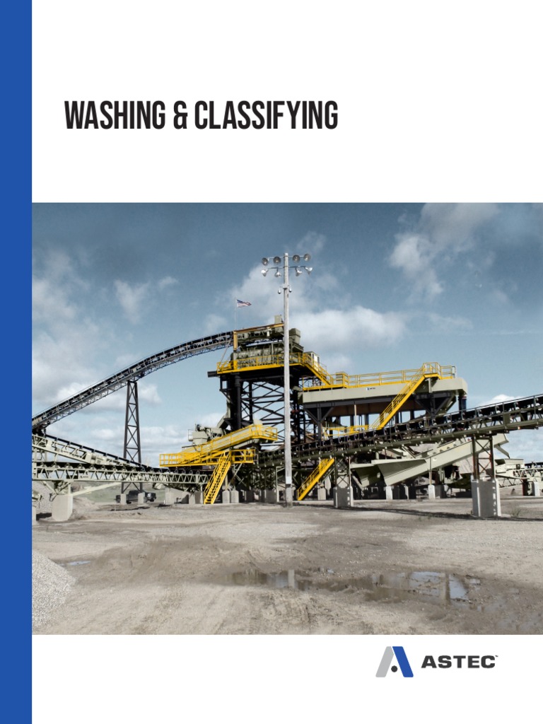 Washing and Classifying Brochure English | PDF | Washing Machine | Pump