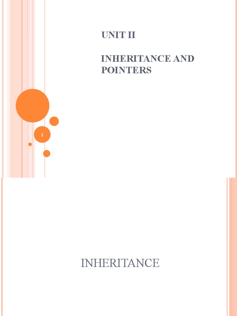 Compbbe39312robjrbh Oop Unit 2 Inheritance Pdf Class Computer Programming Inheritance 3748