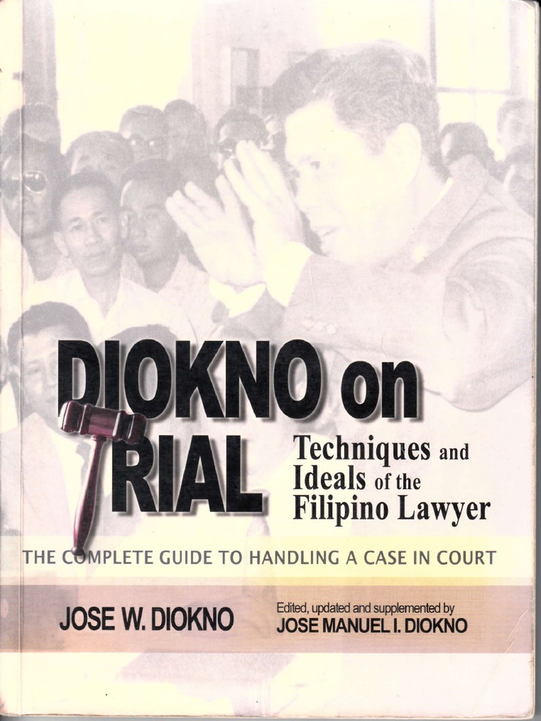 Diokno On Trial | PDF | Public Law | Government