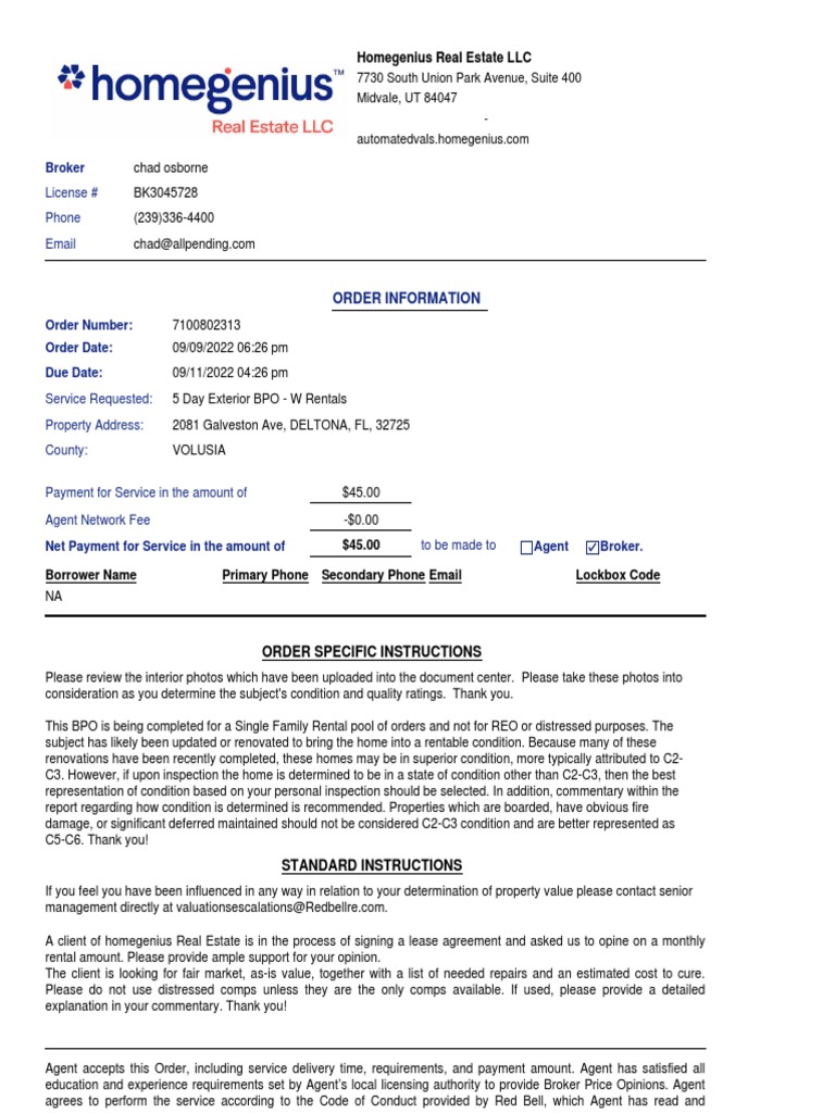 Determining Monthly Rental Value and Repair Costs for Single-Family ...