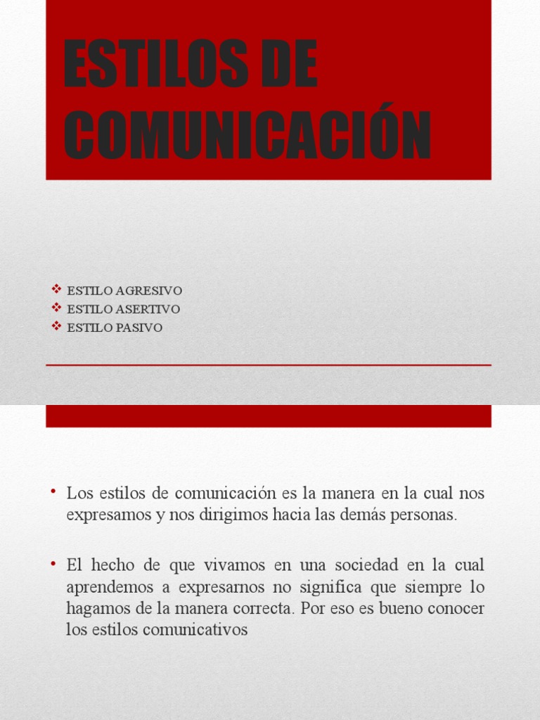 Guía de Estilos de Comunicación | PDF | Comunicación | Temor