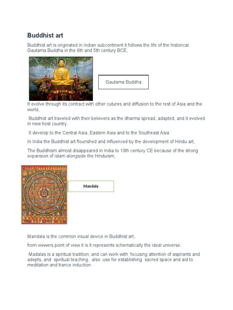 India, Buddhist | PDF | Mandala | Indian Religions