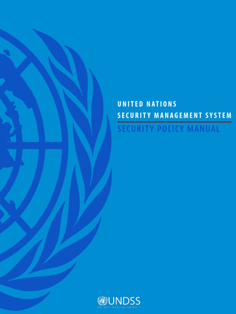 Security Management System - Security Policy Manual | PDF | United ...