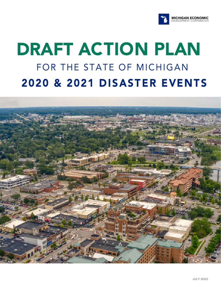 DRAFT: Action Plan For Michigan 2020 and 2021 Disaster Events | PDF ...