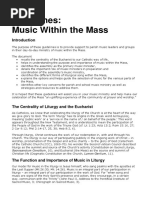 Guide For Commentator and Lector | PDF | Mass (Liturgy) | Jesus