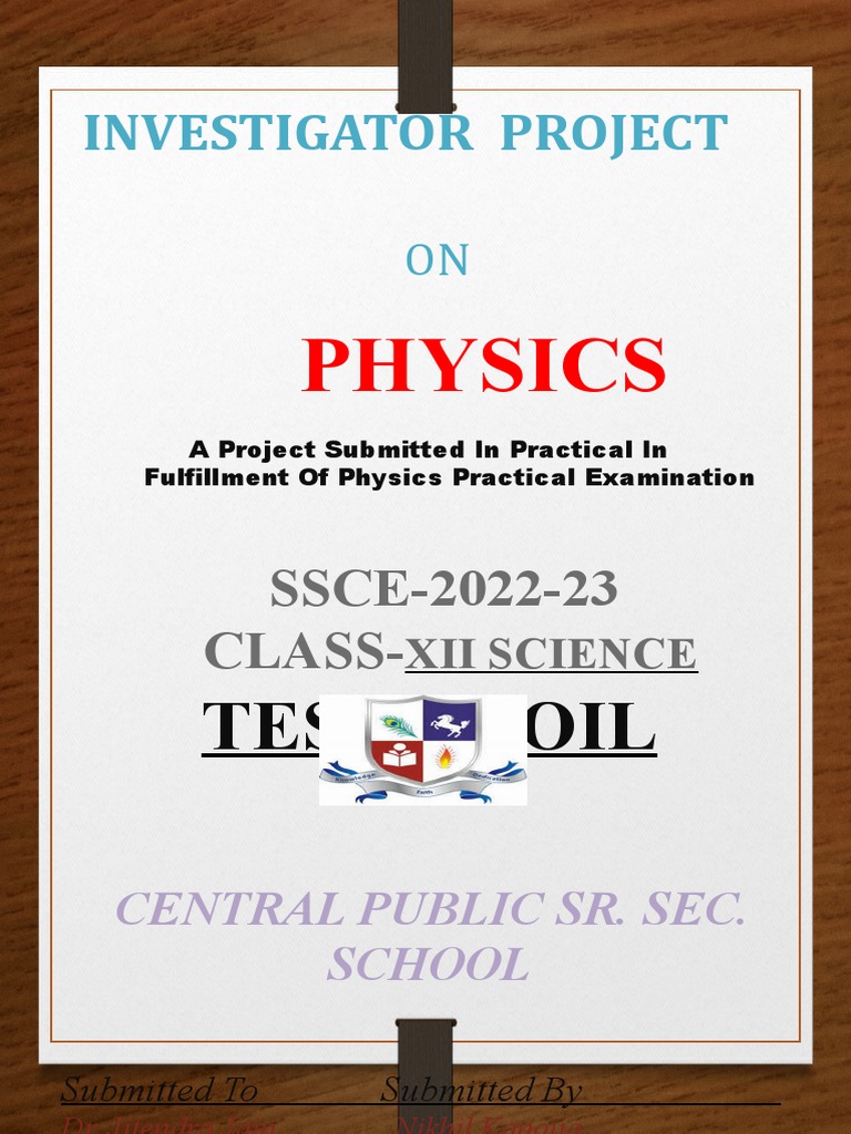 Investigator Project: Physics | PDF | Inductor | Rectifier
