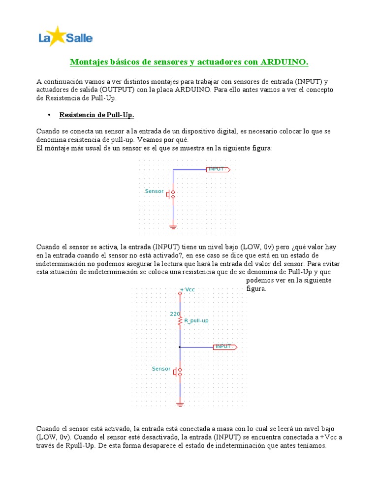 02 - Montajes Basicos Con ARDUINO | PDF | Arduino | Transistor