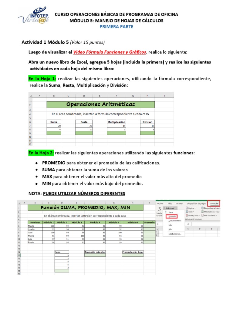 Activida 1 Módulo 5 | PDF