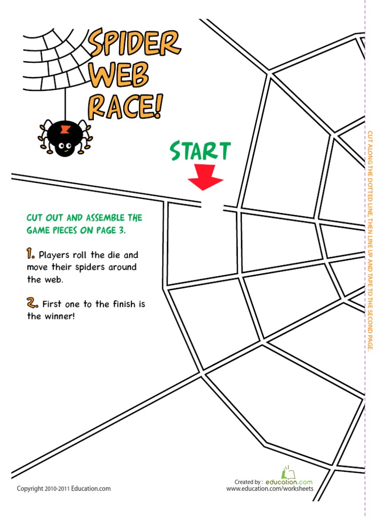 Play Spider Web Race | PDF