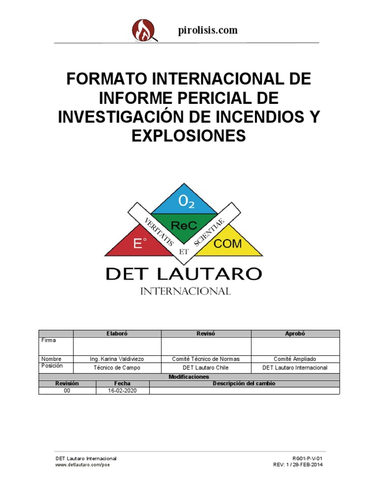Informe de investigación de incendio | PDF | Método científico | Razonamiento inductivo